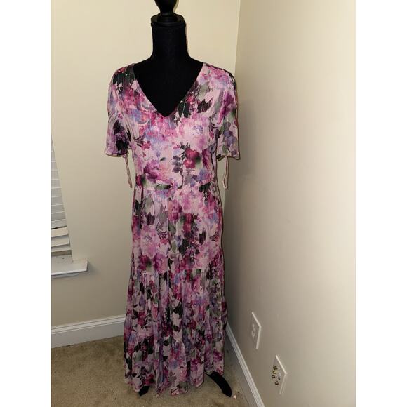 Soft Surroundings | Dresses | Soft Surrounding Xs Pink Garden Art ...
